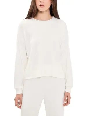 Z SUPPLY Z Supply Daydream Ribbed Crew Neck Long Sleeve Top