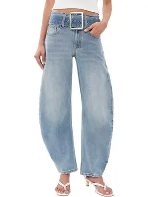Lioness Dynasty Jeans - Washed Blue