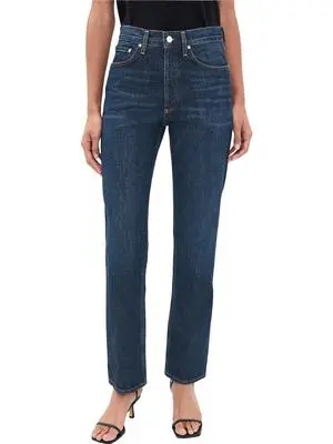 AGOLDE Lana High Rise Vintage Straight Jeans - Covell