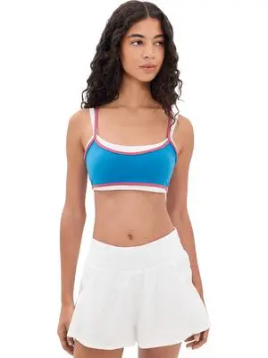 FORM Contrast Layered Bra - Waves/punch