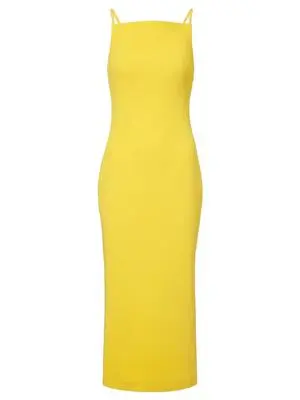 Givenchy Crêpe Cady Midi Dress - Yellow