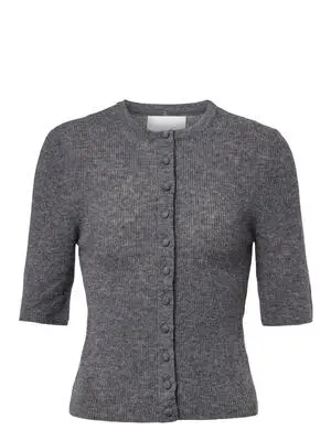 Citizens Of Humanity Citizens Of Humanity Tabitha Wool And Cashmere Cardigan Grey