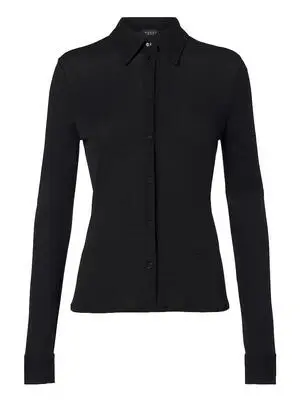 Gucci Crêpe Jersey Shirt - Black