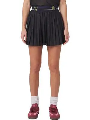 WILLIAMS ATHLETIC CLUB Celine Pleated Golf Miniskirt - Black