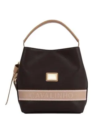 CAVALINHO Bucket Bag - Brown/beige
