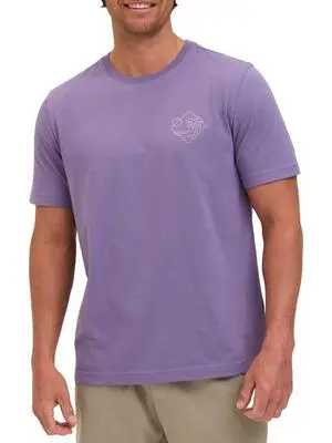THREADS 4 THOUGHT Neon Paradise Cotton Blend Graphic T-shirt - Dusk