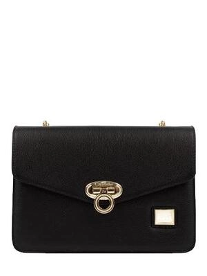 CAVALINHO Muse 260 Pebbled Leather Shoulder Bag - Black