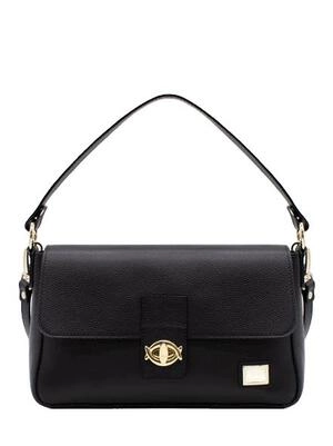 CAVALINHO Muse 515 Pebbled Leather Handbag - Black