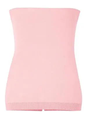 Jacquemus Jacquemus Sera Knit Tube Top Pink