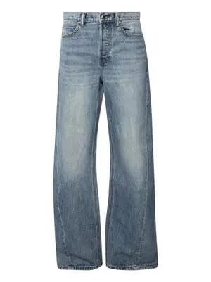 Alexander Wang Loose Fit Jeans With Shadow Pockets - Blue
