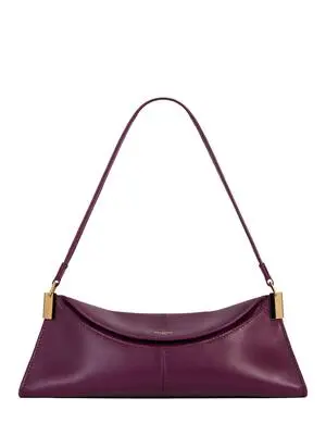 Balmain 64-83 Small Bag In Smooth Leather - Purple