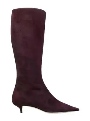 JIMMY CHOO Knee High Boots - Red