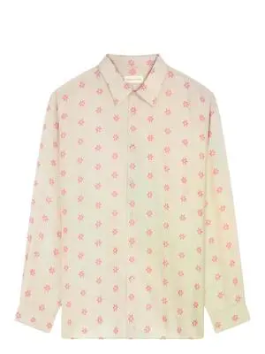 Dries Van Noten Loose Jacquard Shirt - Neutrals