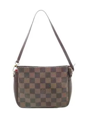 LOUIS VUITTON Trousee Damier Ebene Shoulder Bag - Brown
