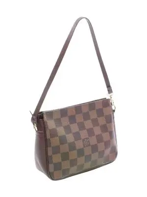LOUIS VUITTON Trousee Damier Ebene Shoulder Bag - Brown