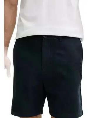 Armani Exchange Logo Plaque Shorts - Blue