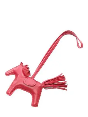 Hermès Pm Rodeo Bag Charm - Red