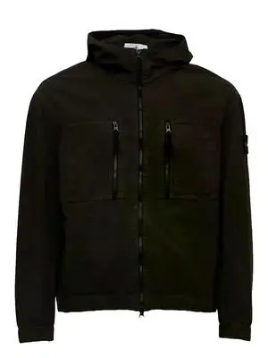 Stone Island Organic Cotton Ripstop Jacket - Grey