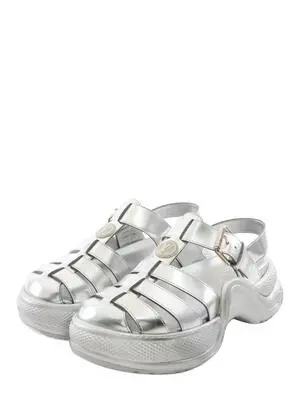 LOUIS VUITTON 2022 Arclight Line Sandals - Silver