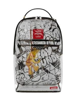 SPRAYGROUND Dlx Astromane Sky Writer Backpack - Clear