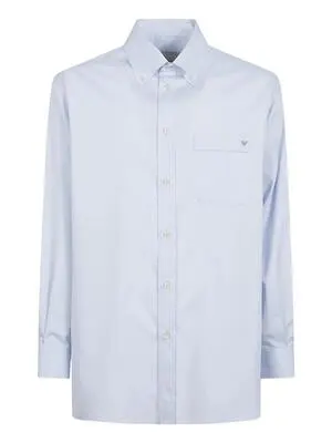 Valentino Garavani Long Sleeve Shirt - Blue