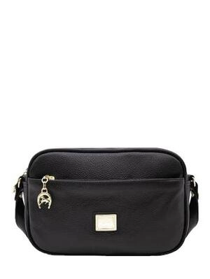 CAVALINHO Muse 511 Pebbled Leather Crossbody Bag - Black