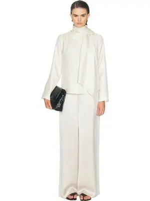 Loulou De Saison Gala Foulard Blouse - Ivory