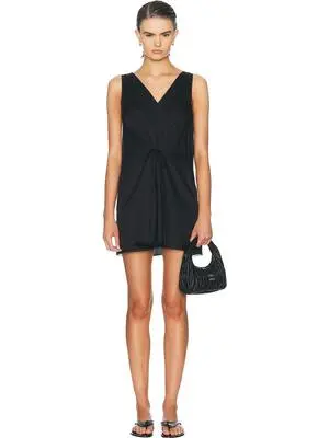 LESET LESET Yoko Lace V Neck Mini Dress