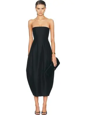 KHAITE KHAITE Strapless Boned Bodice Dress