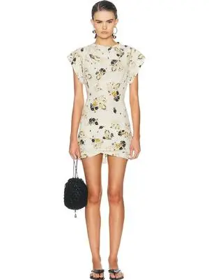 ISABEL MARANT ÉTOILE Isabel Marant Floe Dress In Ivory