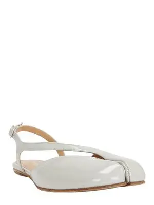 MAISON MARGIELA Tabi Slingback Flat - Alabaster