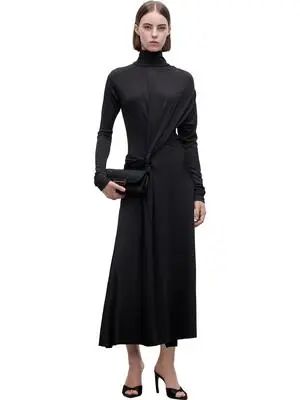Victoria Beckham Letice Midi Dress - Black
