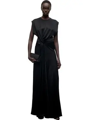 Victoria Beckham Aria Gown - Black