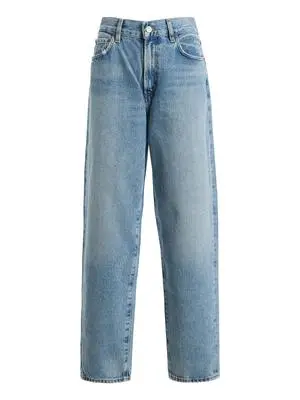 Citizens Of Humanity The Taper Rigid Mid-rise Wide-leg Jeans - Light Wash