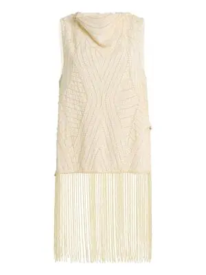 SEA Sea Carlotta Embellished Cotton-Blend Top