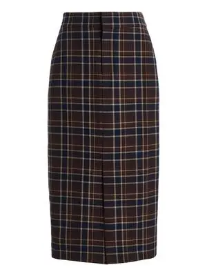 FAVORITE DAUGHTER Favorite Daughter The Meyer Midi Skirt In Plaid