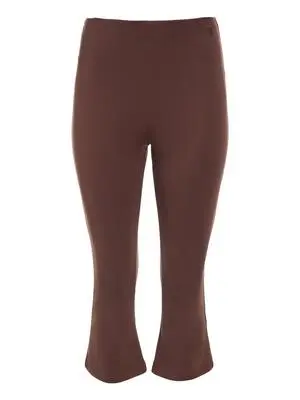 THE PARK Allison Capri Pant - Brown