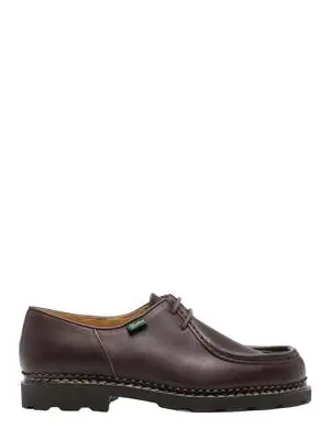Paraboot Derby Michael In Smooth Leather - Brown