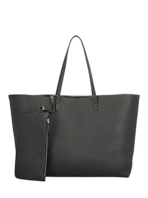 Fendi Roll Medium Shopping Bag - Black