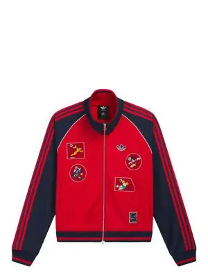 Adidas X Brain Dead X Disney Track Top - Red