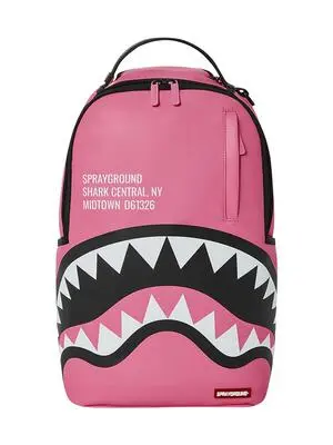 SPRAYGROUND Sprayground Shark Central Backpack Pink
