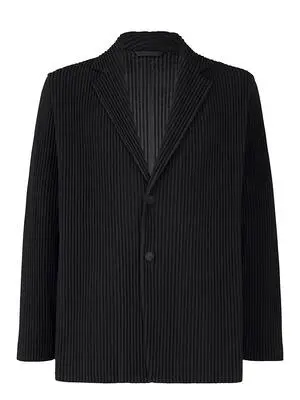 Issey Miyake Pleated Blazer - Black