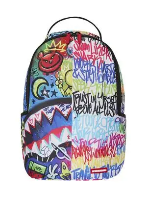 SPRAYGROUND Split Scribbles Backpack - Multicolor