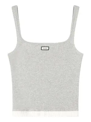 ENTIRE STUDIOS Skunk' Lounge Tank Top - Black