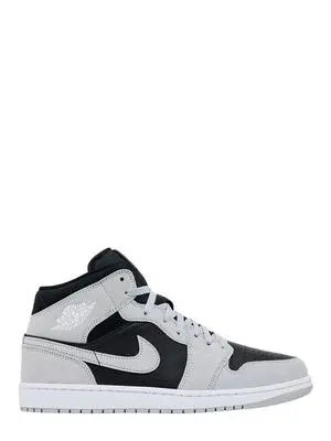 JORDAN Air Jordan 1 Mid "Light Smoke Grey" Sneakers Grey