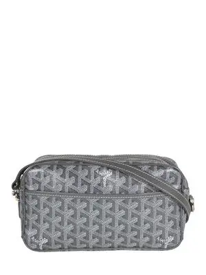 Goyard Grey Monogrammed Coated Canvas Sac Cap Vert Pm Bag - Gray