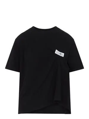 MAISON MARGIELA MM6 Maison Margiela Draped Cotton Top