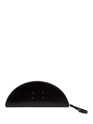 MAISON MARGIELA Leather Wristlet Bag - Nero