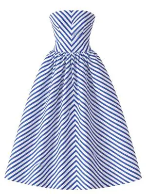 SELF-PORTRAIT SELF-PORTRAIT Strapless Mini Dress With Concealed Back Zip And Internal Corset