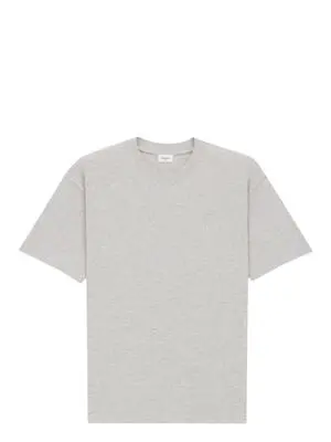 Saint Laurent Tonal Cassandre Embroidered Crewneck Sweatshirt - Grigio